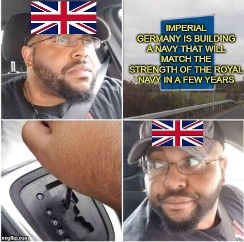 IMPERIAL GERMANY IS SUILGING MATCH THE STRENGTH OF THE ROYA INA FEW ...