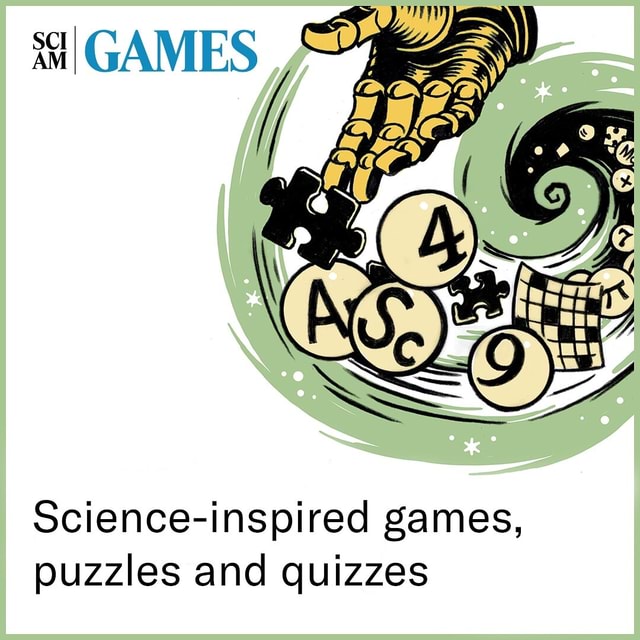 Introducing SciAm Games! Flex your math muscles, find all the words you ...