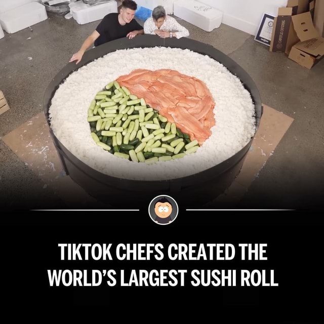 TikTok chefs Nick DiGiovanni and Lynn "Lynja" Davis broke the Guinness ...
