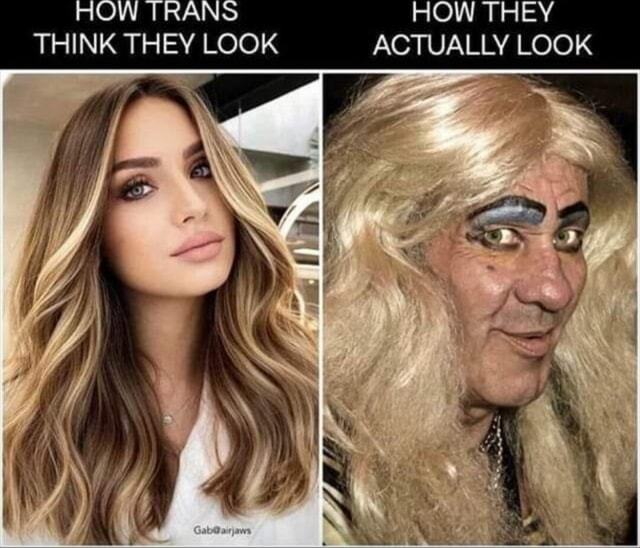 HOW TRAN HOW THEY THINK THEY LOOK ACTUALLY LOOK I - America’s best pics ...