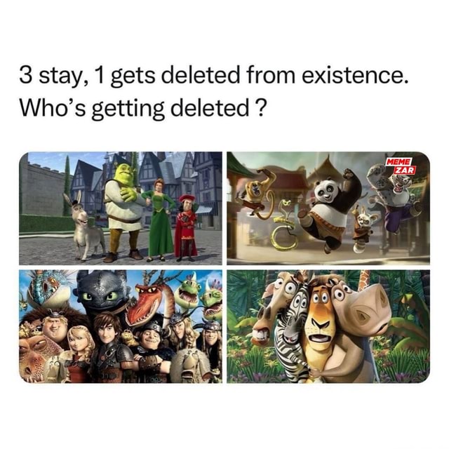 Which one is getting deleted and why? 👇🤔 #meme #memes #memezar - 3 stay ...