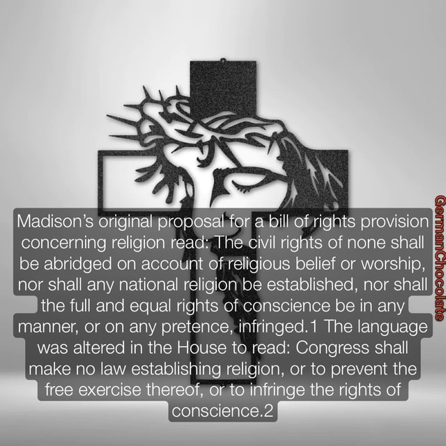 Madison's original riginal proposal for a bill of rights provision ...