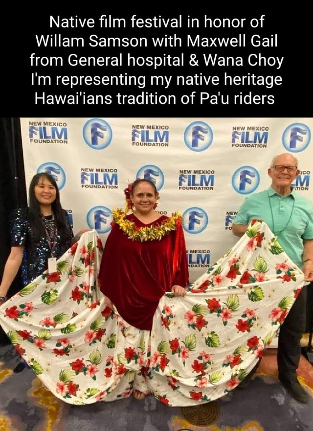 Native film festival in honor of Willam Samson with Maxwell Gail from ...