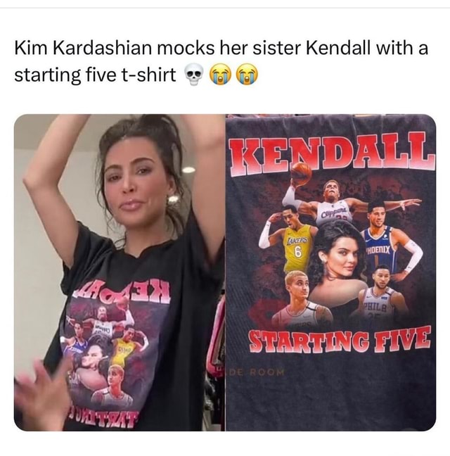 Why is this a thing 😂 - Kim Kardashian mocks her sister Kendall with a ...
