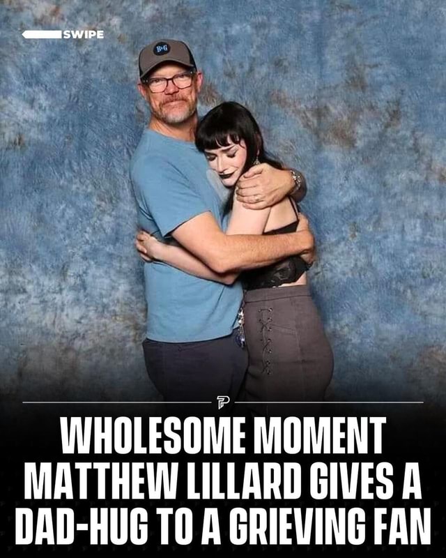 Swipe ️ emotional moment when Matthew Lillard gave a comforting ‘dad ...