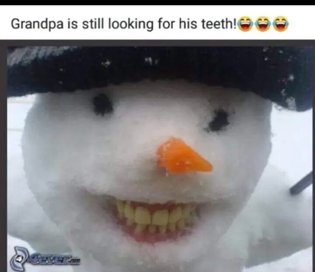 Grandpa is still looking for his teeth!@ - America’s best pics and videos