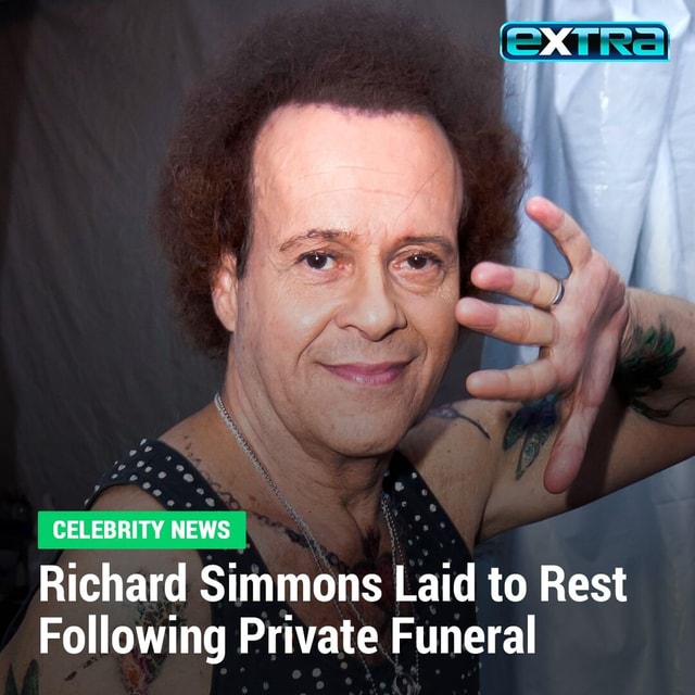 Richard Simmons was laid to rest in Los Angeles on Friday following a ...