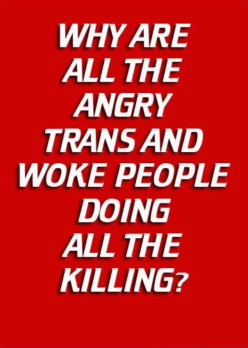WHY ARE ALL THE ANGRY TRANS AND WOKE PEOPLE DOING ALL THE KILLING ...