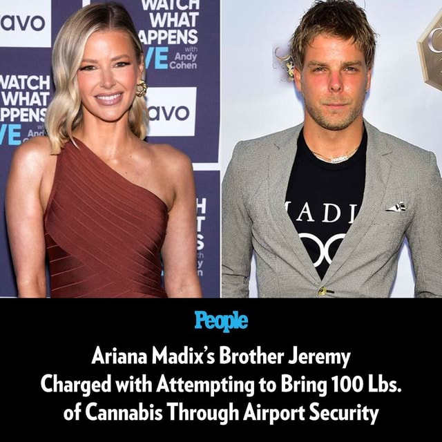 Jeremy Madix, the brother of 'Vanderpump Rules' star Ariana Madix, was ...