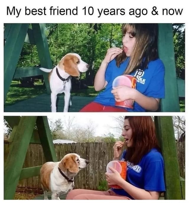 Best friends ️ - My best friend 10 years ago & now - America’s best ...