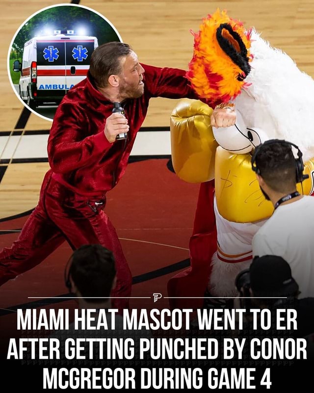 During Game 4 of the NBA Finals, Conor McGregor leveled Miami Heat ...