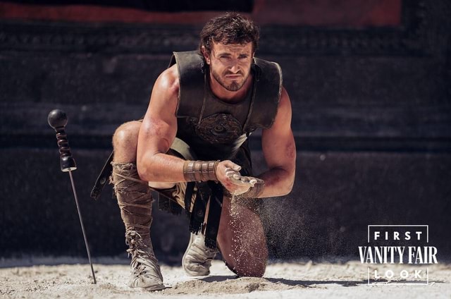 Our first look at Paul Mescal and Pedro Pascal in #Gladiator2. The ...