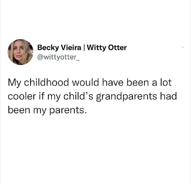 Completely different people. @wittyotter Witty Otter - Becky Vieira I ...