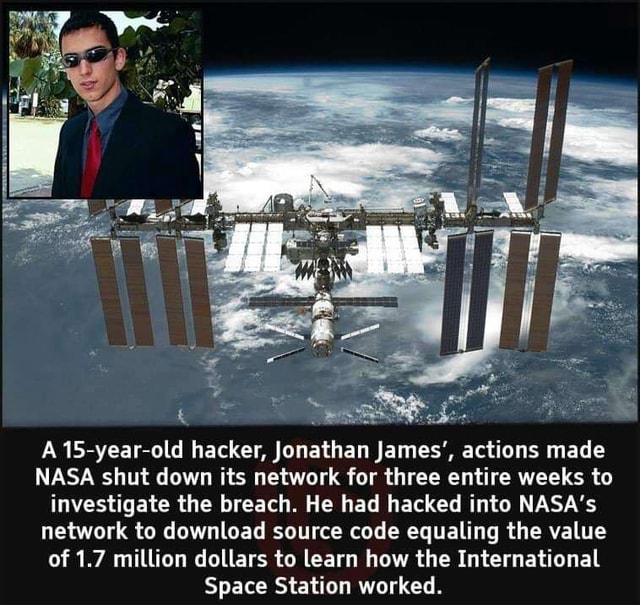 A 15-year-old hacker, Jonathan James', actions made NASA shut down its ...