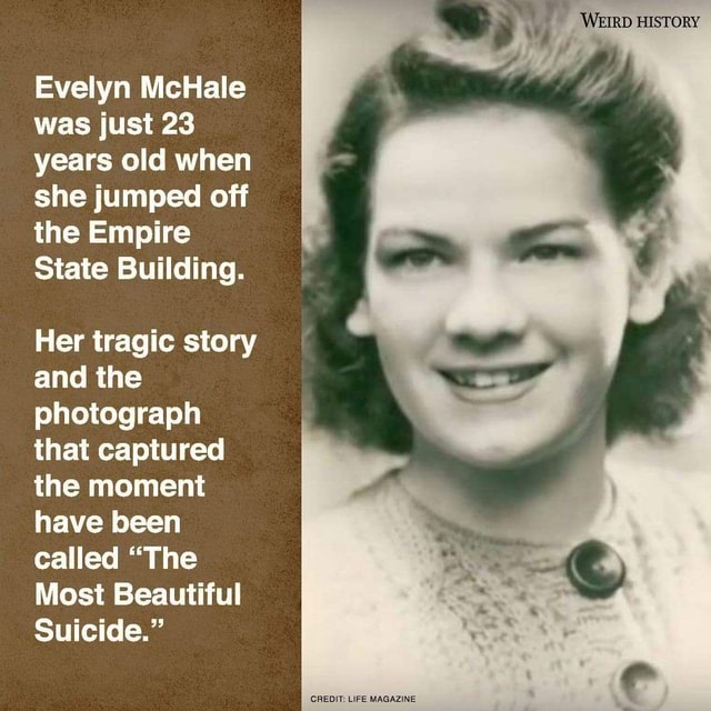 WARNING: Contains Graphic Content And Imagery - Evelyn McHale was just ...