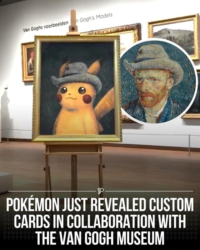 Pokmon initiates a collaboration with the Van Gogh Museum unveiling a ...