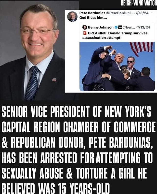 God Ble: assas: SENIOR VICE PRESIDENT OF NEW YORK'S CAPITAL REGION ...