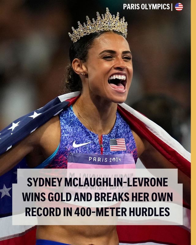 Sydney McLaughlin-Levrone once again broke her own world record ...