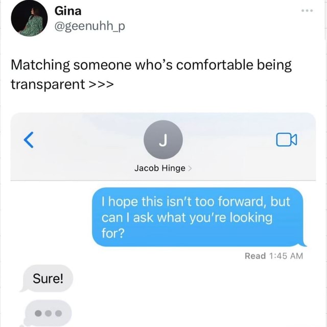 Where is the green flag emoji when u need one @hinge #hingepartner # ...