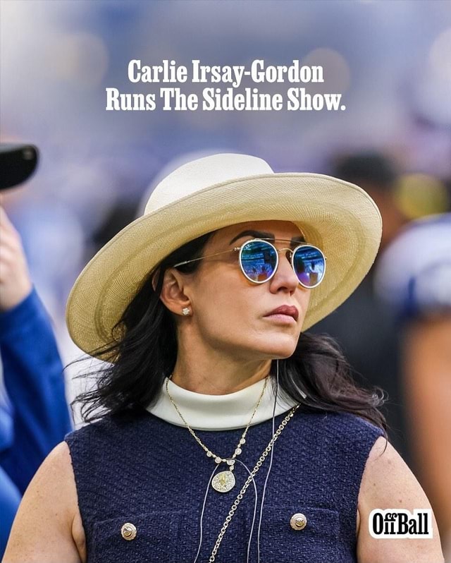 Carlie Irsay-Gordon Runs The Sideline Show. OiBall - America’s best ...