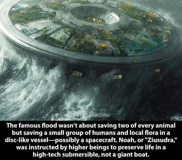 The famous flood wasn't about saving two of every animal but saving a ...