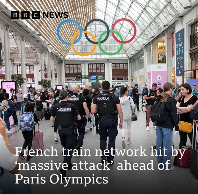 A series of fires have hit French high-speed rail lines, hours before ...