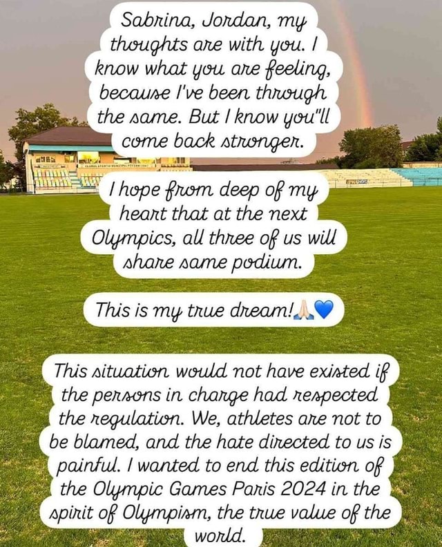 Olympic gymnast Ana Barbosu has officially taken home her Bronze medal ...