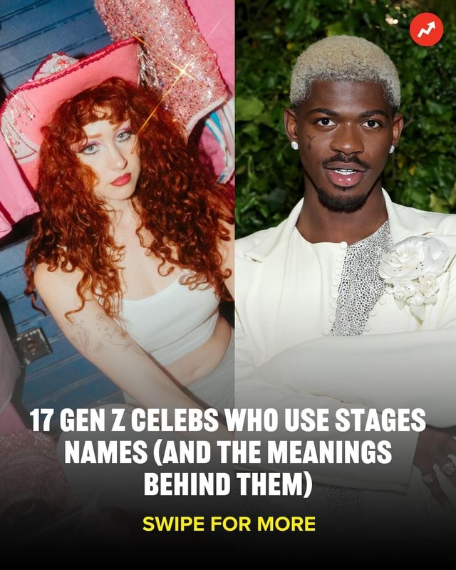 Stage names have been in practice since the Old Hollywood era ...