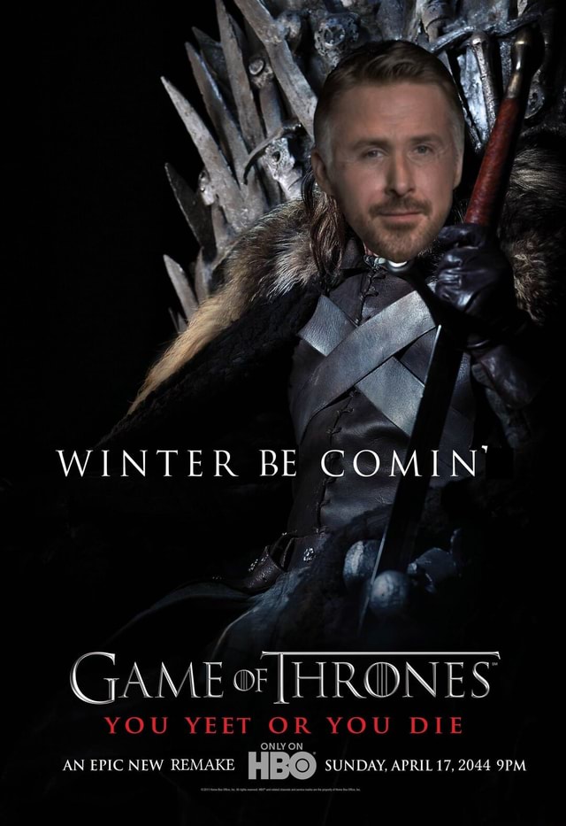 They gotta stop shoving Ryan Gosling into unnecessary remakes... - re ...