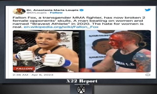 Ia Maria Loupis Fallon Fox, a transgender MMA fighter, has now broken 2 ...