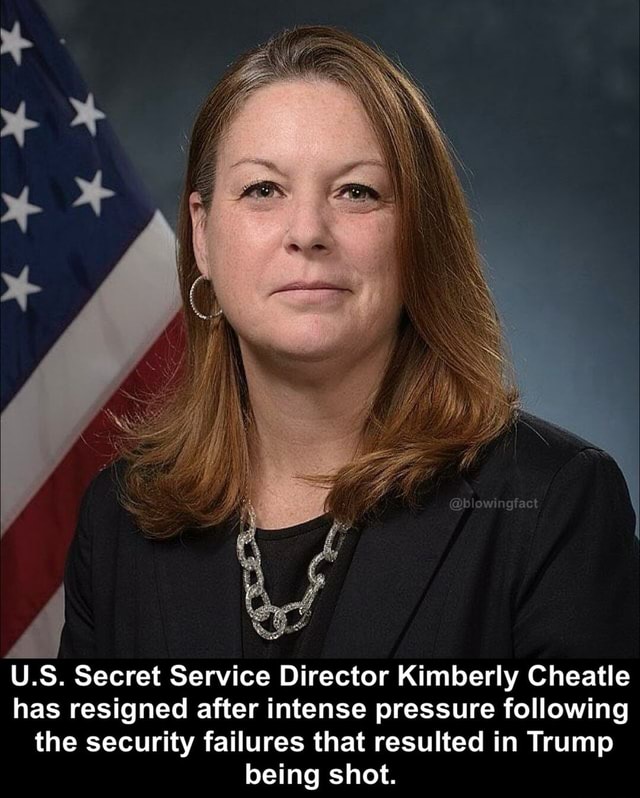 U.S. Secret Service Director Kimberly Cheatle has resigned after ...