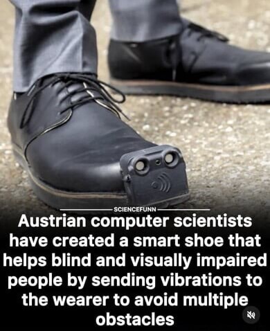 Austrian computer scientists have created a smart shoe that helps blind ...