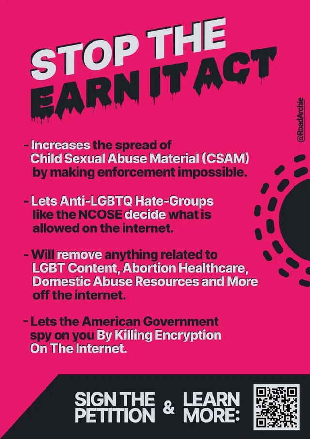 STOP THE Increases Child Sexual Abuse Material (CSAM) by making ...
