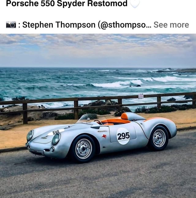 Porsche 550 Spyder Restomod : Stephen Thompson (@sthompso... See more ...