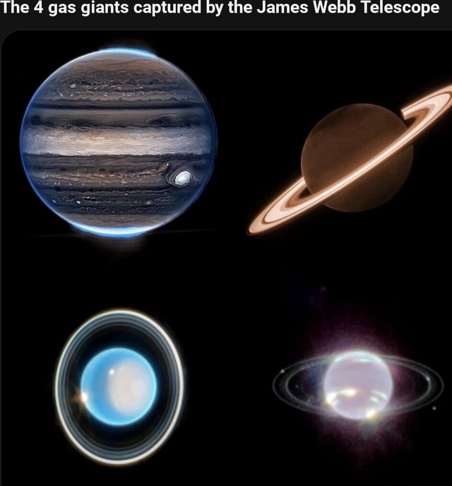 The 4 gas giants captured by the James Webb Telescope - America’s best ...