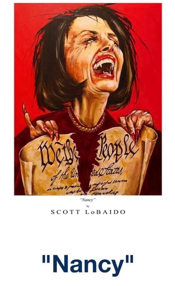 Speaker of The House, Nancy Pelosi, ripping up the Constitution. Scott ...
