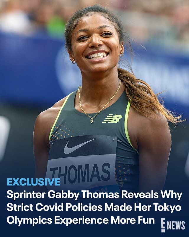 For sprinter Gabby Thomas, there was no running away from the absurdity ...
