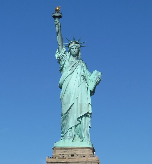 On this day in 1886 - President Grover Cleveland officially dedicated ...