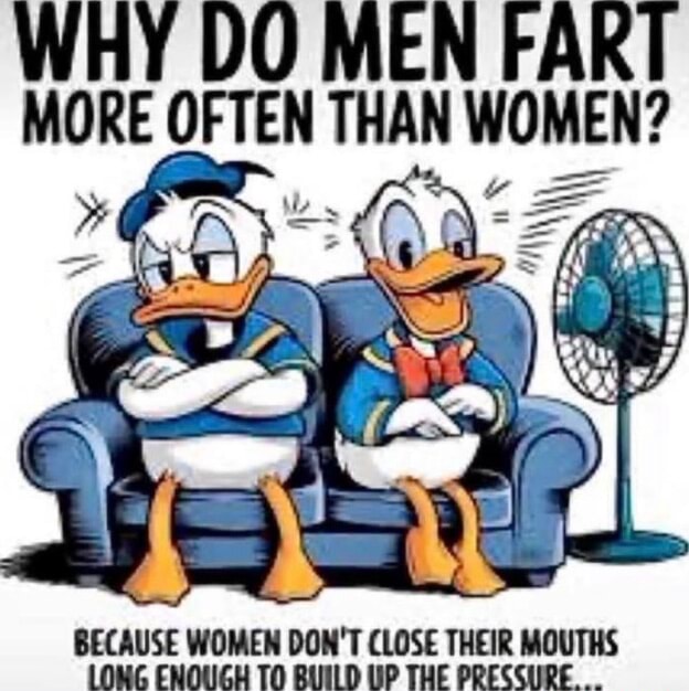 WHY DO MEN FARK MORE OFTEN THAN WOMEN? BECAUSE WOMEN DON'T CLOSE THEIR ...