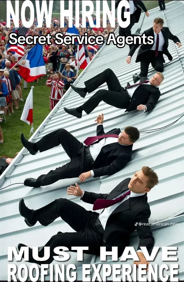 NOW HIRING Secret Service Agents UST HAVE ROOFING FXPERIFNCE - America ...