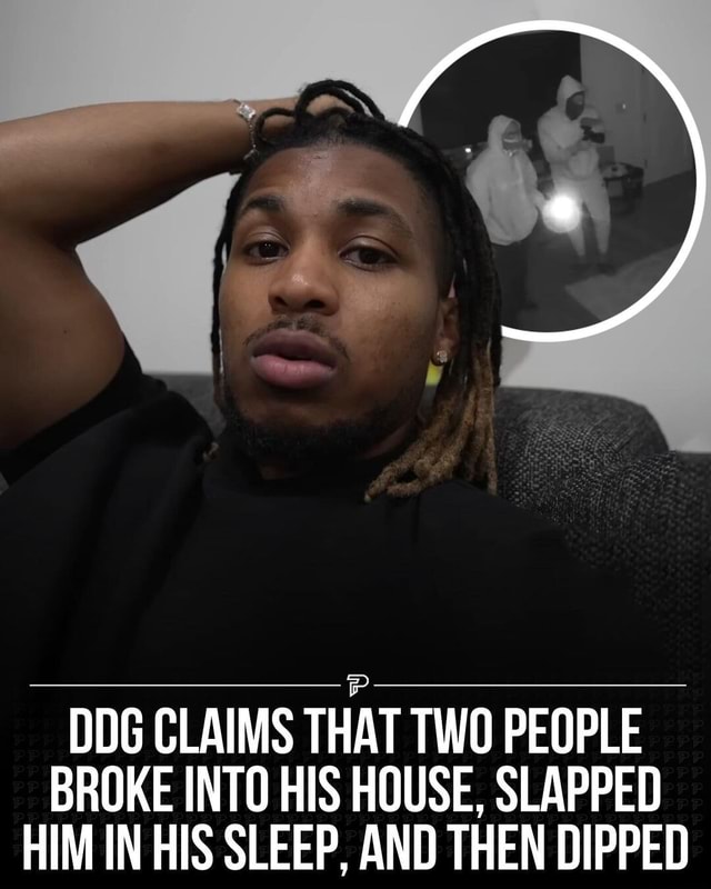 Swipe to view the moment DDG was startled awake by two pranksters who ...