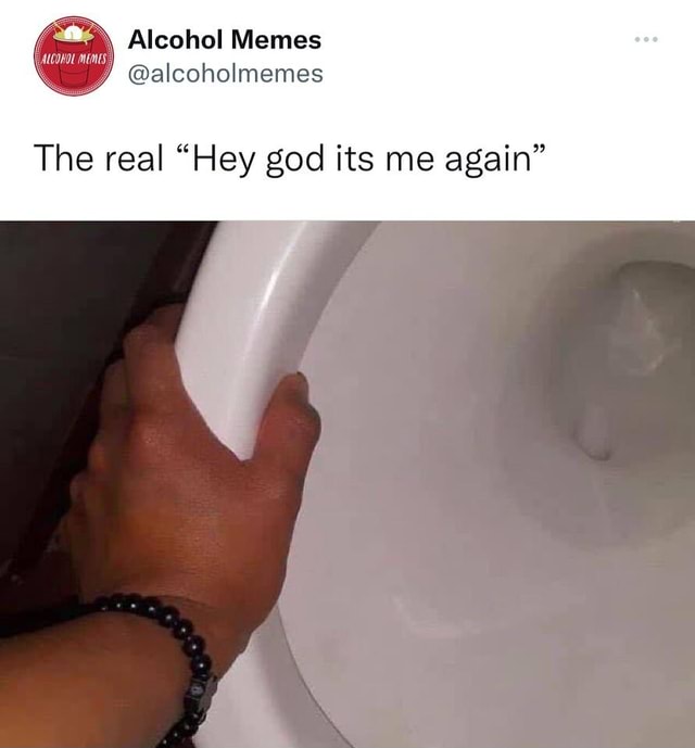 Alcohol Memes ALCOHOL MEMES @alcoholmemes I " The rea The real Hey god ...