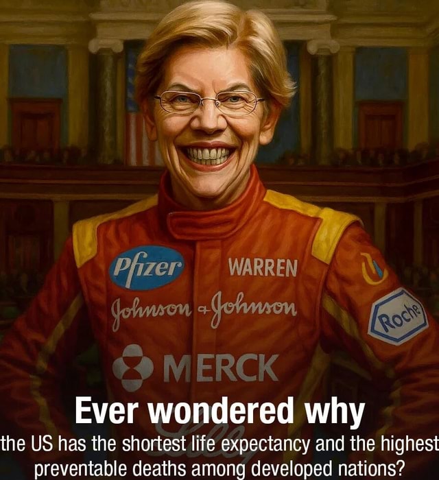 Pfizer WARREN ERCK Ever wondered why the US has the shortest life ...