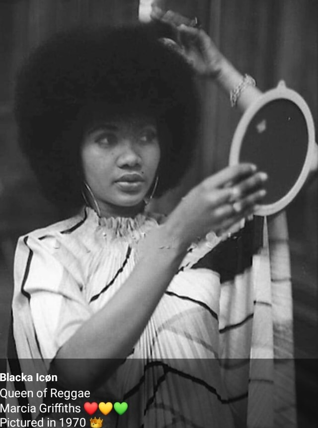 Blacka Icon Queen of Reggae Marcia Griffiths Pictured in 1970 - America ...