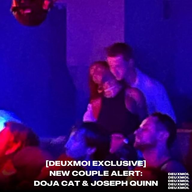 [DEUXMOI EXCLUSIVE] NEW COUPLE ALERT: DOJA CAT & JOSEPH QUINN - America ...