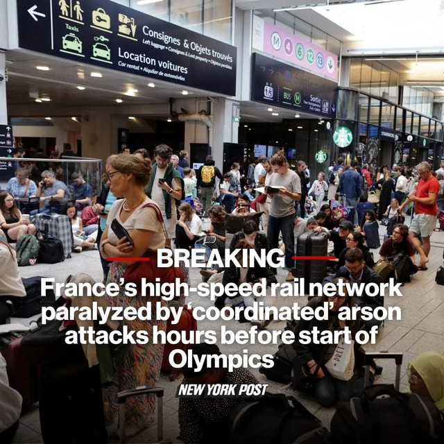 France’s high-speed rail network was hit Friday with widespread and ...