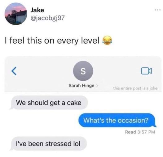 Jake @jacobgj97 I feel this on every level