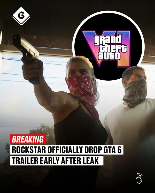 🚨 BREAKING: The GTA VI trailer is here! - BREAKING ROCKSTAR OFFICIALLY ...