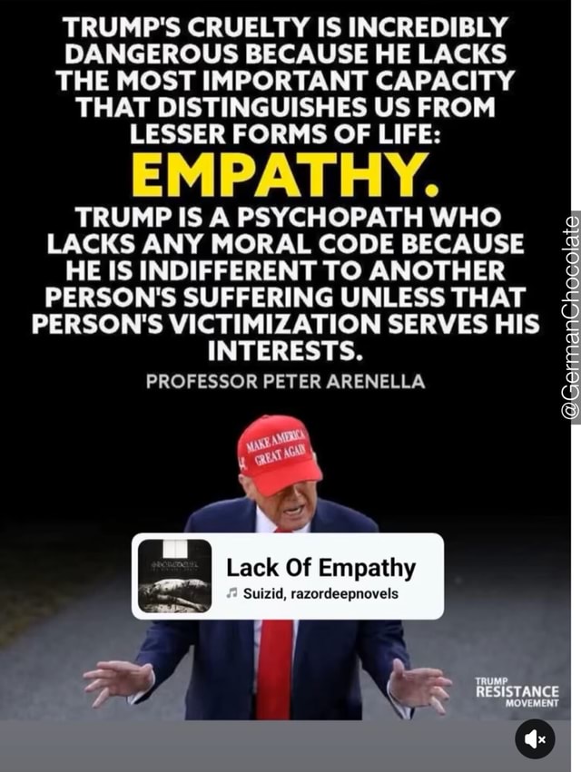 TRUMP'S CRUELTY IS INCREDIBLY DANGEROUS BECAUSE HE LACKS THE MOST ...