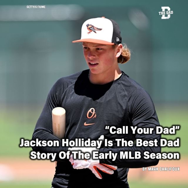 Jackson Holliday grew up on Major League Baseball fields. Not, like ...